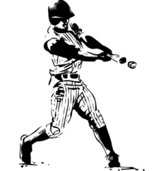 Big hitter Royalty Free Vector Image - VectorStock