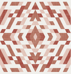 Seamless kilim geo design motif tile Royalty Free Vector