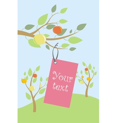 Four seasons tree Royalty Free Vector Image - VectorStock