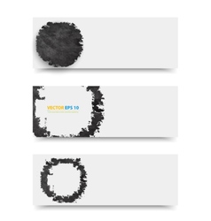Grunge template header design Royalty Free Vector Image