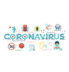 Social distancing word lettering Royalty Free Vector Image