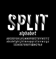 Font Split Bold Vector Images (over 100)