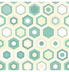 Turquoise retro patterns Royalty Free Vector Image