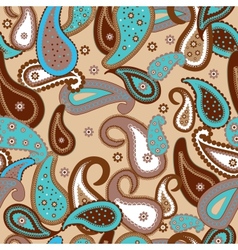 Paisley colorful background Royalty Free Vector Image