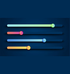 Downloading progress bar Royalty Free Vector Image