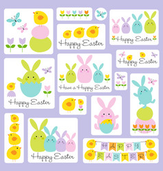 Spring animals collection Royalty Free Vector Image