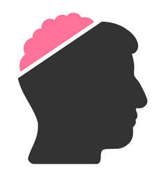 Open mind icon Royalty Free Vector Image - VectorStock