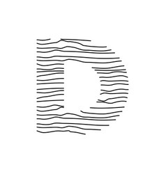 Alphabet D Letters Sketch Vector Images (over 300)