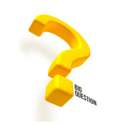 Letter p question mark logo icon design template Vector Image