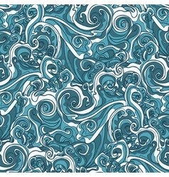 Abstract waves seamless pattern Royalty Free Vector Image