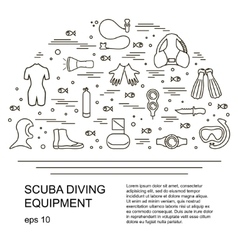 Scuba diving Royalty Free Vector Image - VectorStock