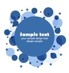 Round color background Royalty Free Vector Image