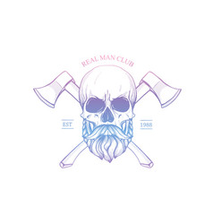 Orbitoclast and hammer sketch engraving Royalty Free Vector