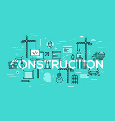 Data architect red gradient concept icon Vector Image