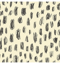 Seamless scribble pattern Royalty Free Vector Image