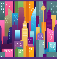 Abstract neon city Royalty Free Vector Image - VectorStock Abstract neon city Royalty Free Vector Image - VectorStock