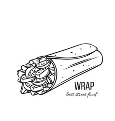 Tortilla Wrap Vector Images (over 3,600)