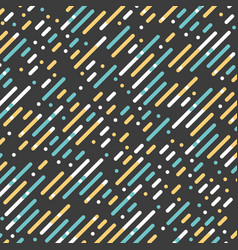 Parallel diagonal overlapping color lines pattern Vector Image