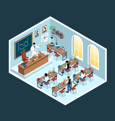Classroom Isometric Vector Images (over 2,900)