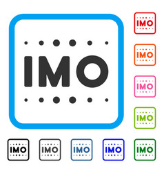 Imo caption icon Royalty Free Vector Image - VectorStock