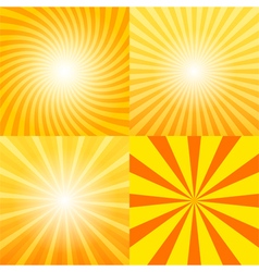 Radial sunray background Royalty Free Vector Image