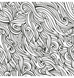 Seamless abstract flowers pattern Royalty Free Vector Image