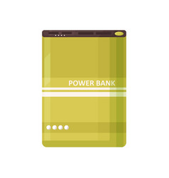 Simple power bank Royalty Free Vector Image - VectorStock