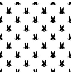 Colorful rabbit pattern Royalty Free Vector Image