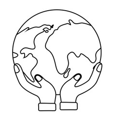 Isolated planet design Royalty Free Vector Image