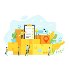 Concept For Moving Home Royalty Free Vector Image