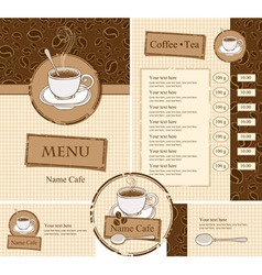 Professional creative business letterhead design Vector Image