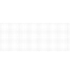 Squared notebook seamless pattern grey grid Vector Image