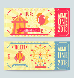 Funfair Ticket Vector Images (over 690)