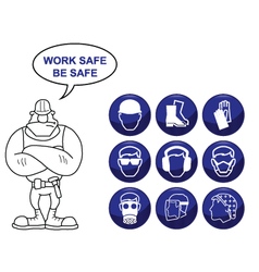 Health and Safety Graphics Royalty Free Vector Image