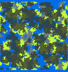 Fashion camo colorful camouflage pattern Vector Image
