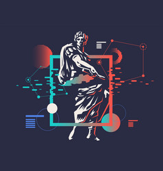 Caesar emblem Royalty Free Vector Image - VectorStock