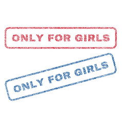 For reference only textile stamps Royalty Free Vector Image