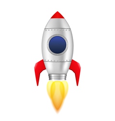 Space rockets set modern star ships various Vector Image