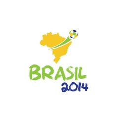 Brasil 2014 Summer Royalty Free Vector Image - VectorStock