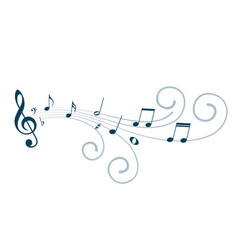 Music notes Royalty Free Vector Image - VectorStock