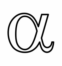 Alpha Greek Symbol Vector Images (over 220)