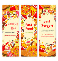 Fast food restaurant tag and cafe menu card design