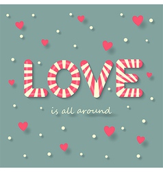 Love sweet candy Royalty Free Vector Image - VectorStock