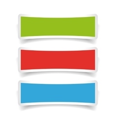 Empty label set Royalty Free Vector Image - VectorStock