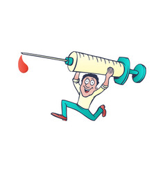 Cartoon Syringe Vector Images (over 10,000)