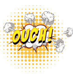 Cartoon Ouch Vector Images (over 340)
