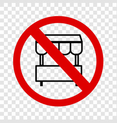 Prohibited sign not allowed for under 21 Vector Image