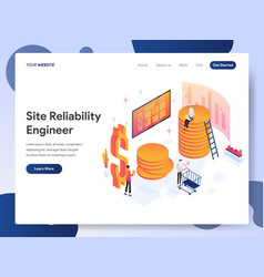 Isometric programmer coding new project sitting on