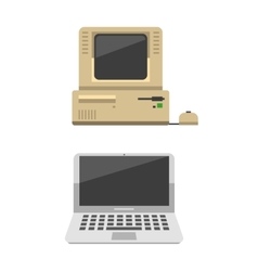 Computer evolution Royalty Free Vector Image - VectorStock