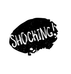 Shocking rubber stamp Royalty Free Vector Image
